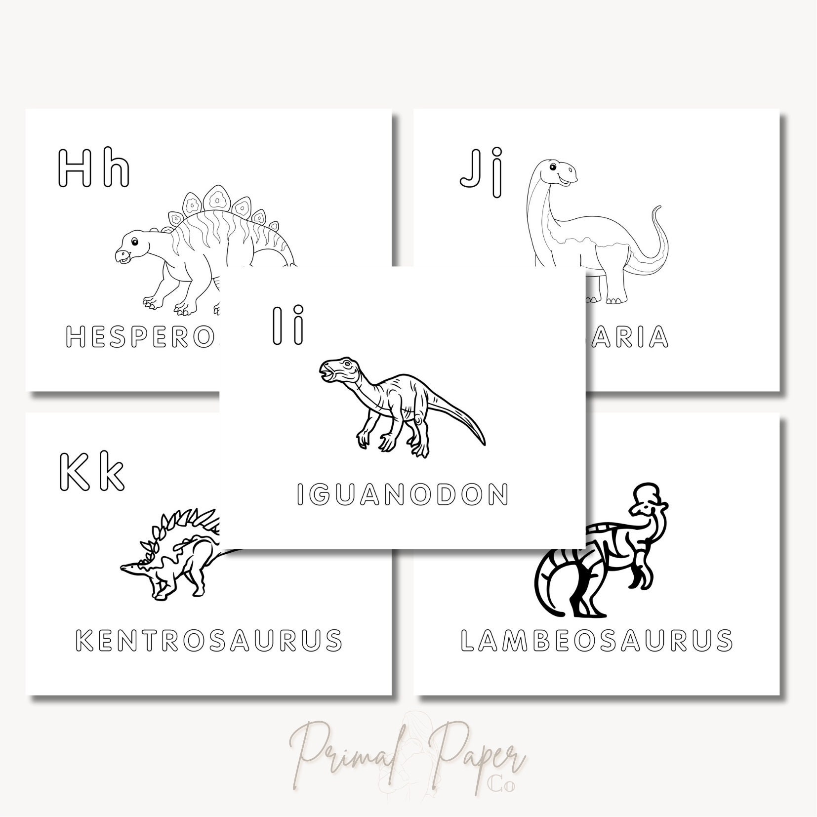 A-Z Dinosaur Coloring Pages, Alphabet Dinosaur Coloring Pages ...