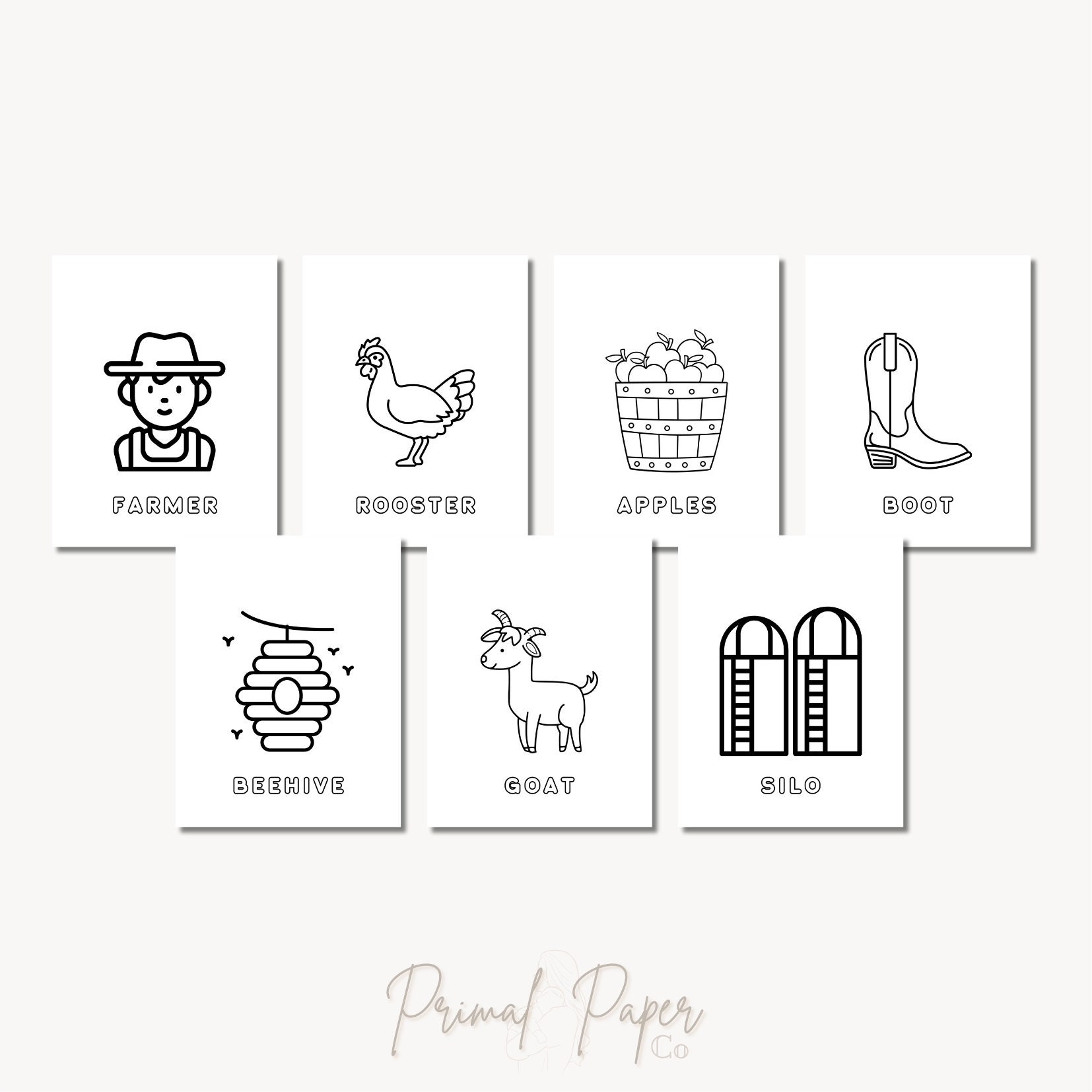 Farm Life Coloring Pages, Preschool Coloring Pages, Toddler Coloring ...