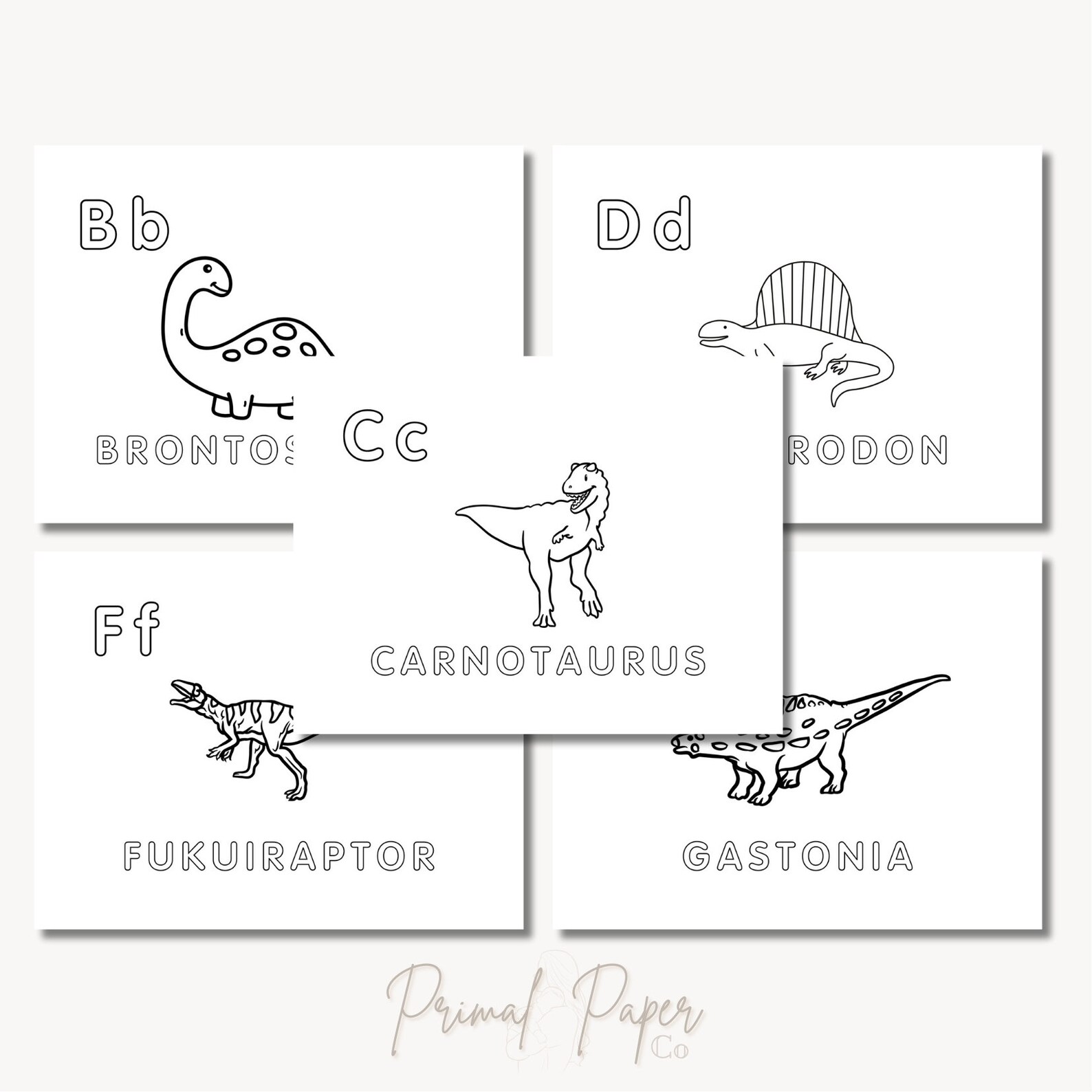 A-Z Dinosaur Coloring Pages, Alphabet Dinosaur Coloring Pages ...