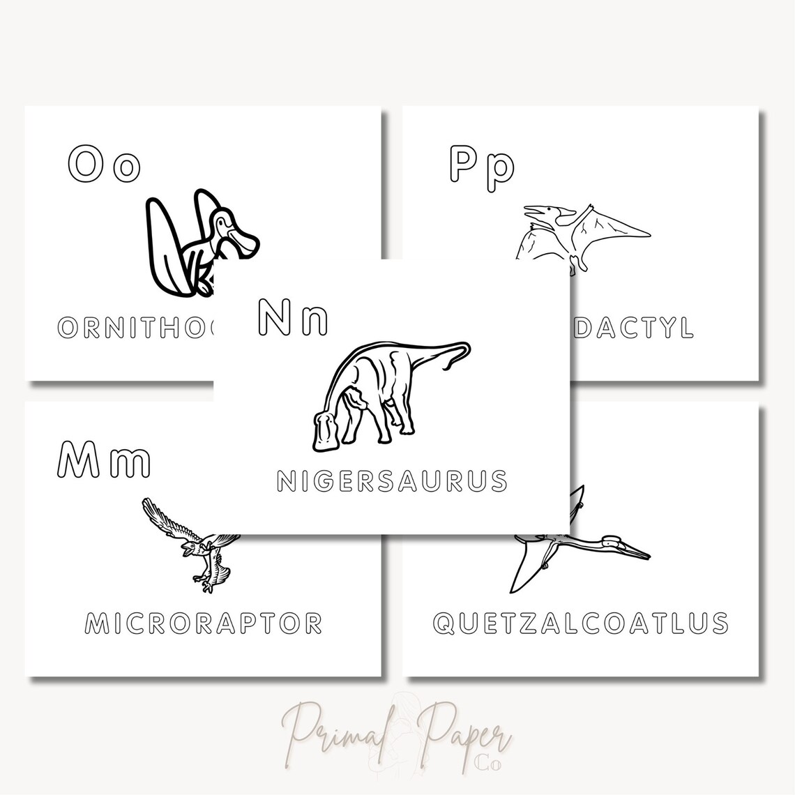 A-Z Dinosaur Coloring Pages, Alphabet Dinosaur Coloring Pages ...