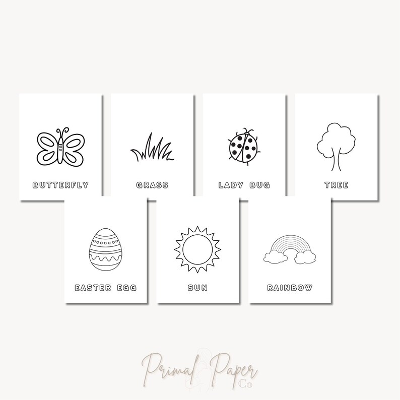 Spring Inspired Coloring Pages, Kid Spring Coloring Pages, Spring ...