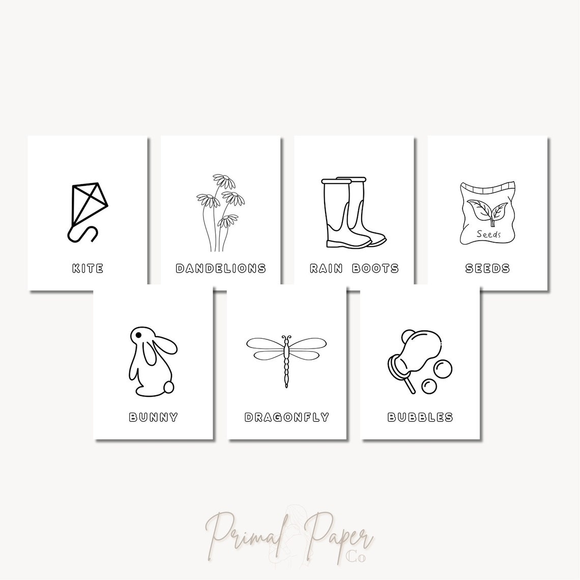 Spring Inspired Coloring Pages, Kid Spring Coloring Pages, Spring ...