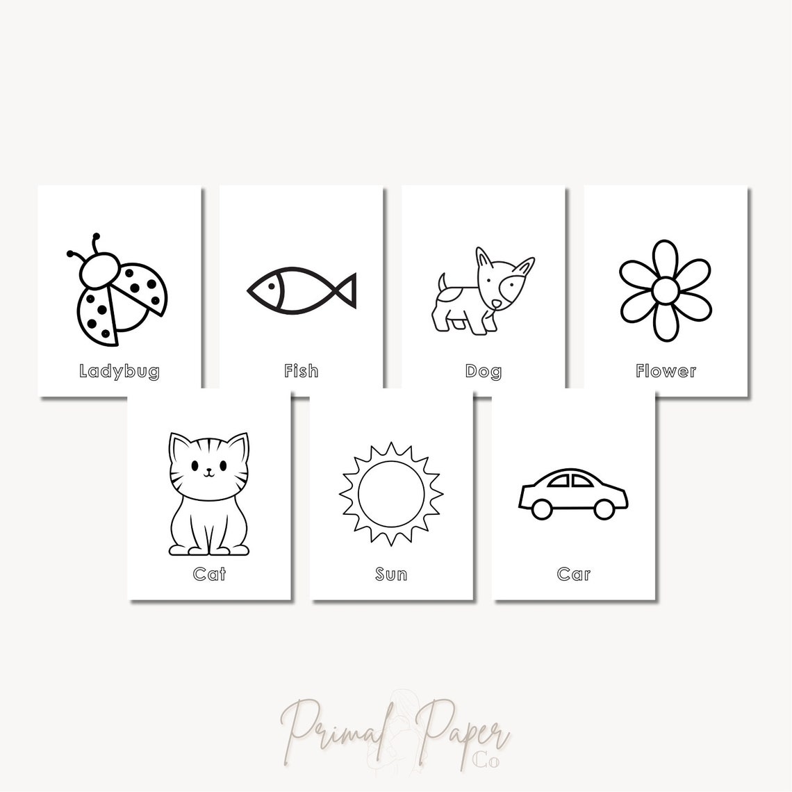 Preschool Coloring Pages, Simple Toddler Coloring Pages, Kids Coloring ...