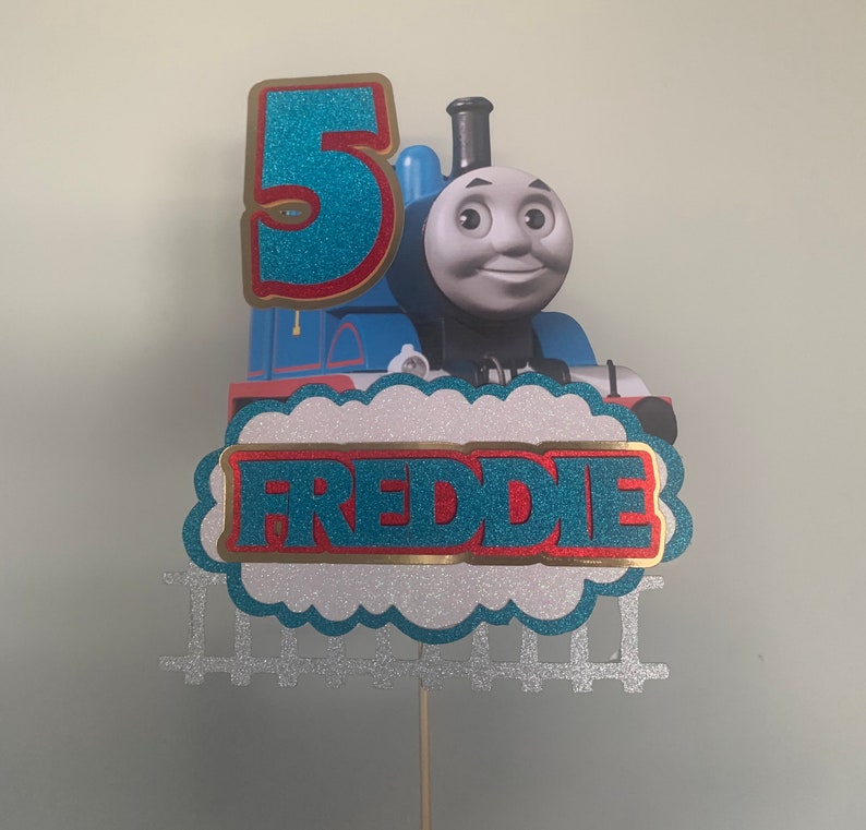 Thomas the Tank Engine Cake Topper - Etsy