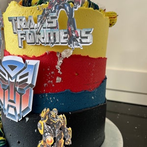 Transformers Cake Toppers - Etsy