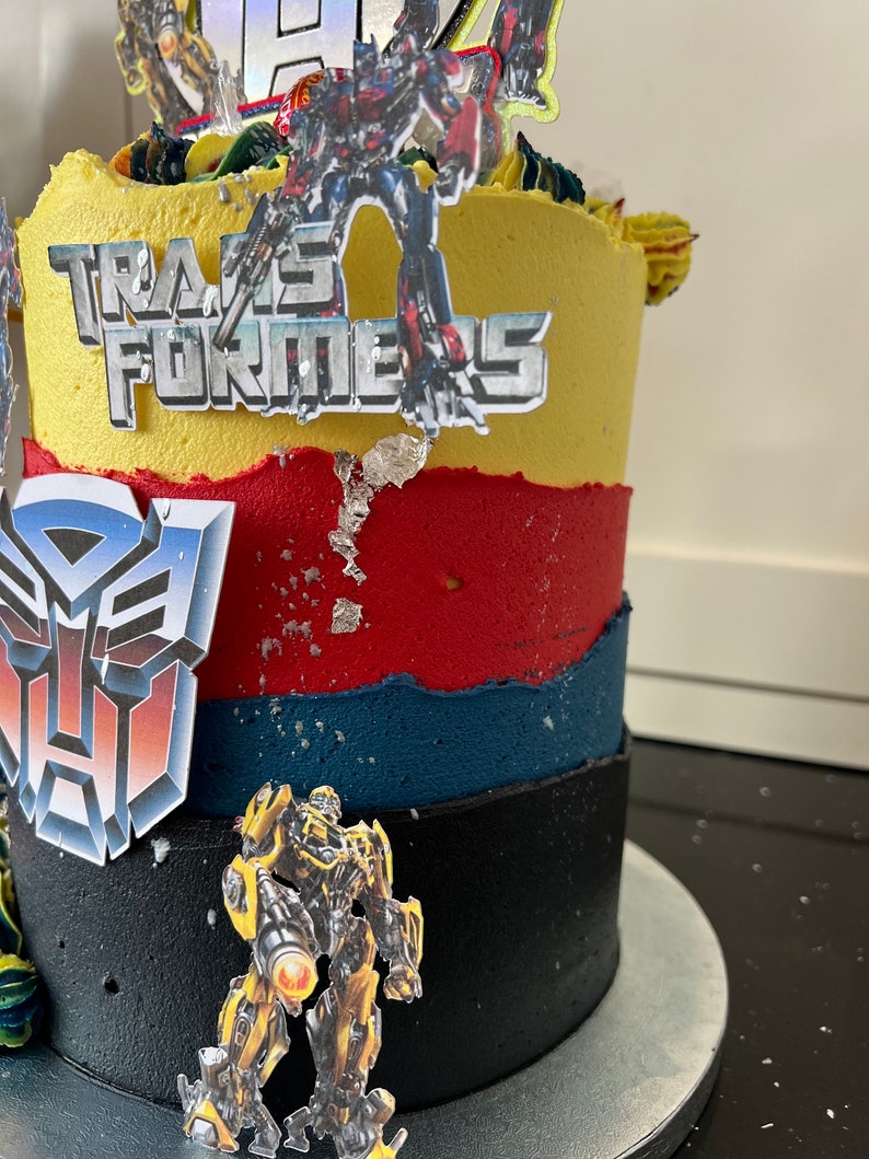 Transformers Cake Toppers - Etsy UK