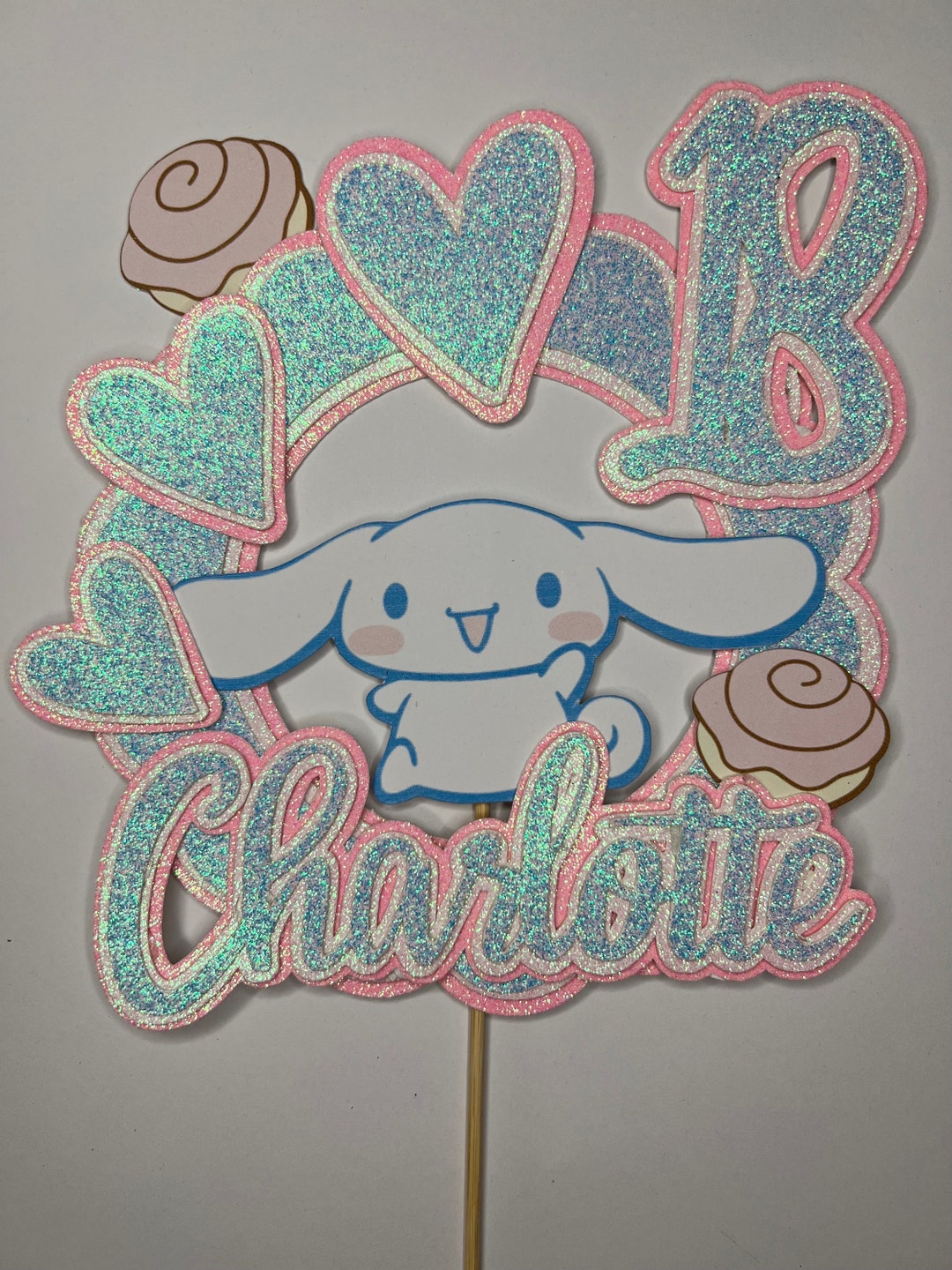 Cinnamon Roll Cake Topper - Etsy UK