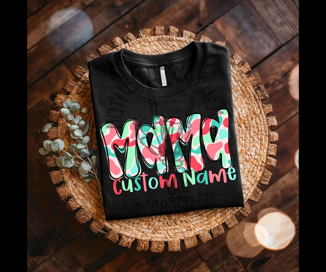 Mama - Retro Fun Camo - Etsy