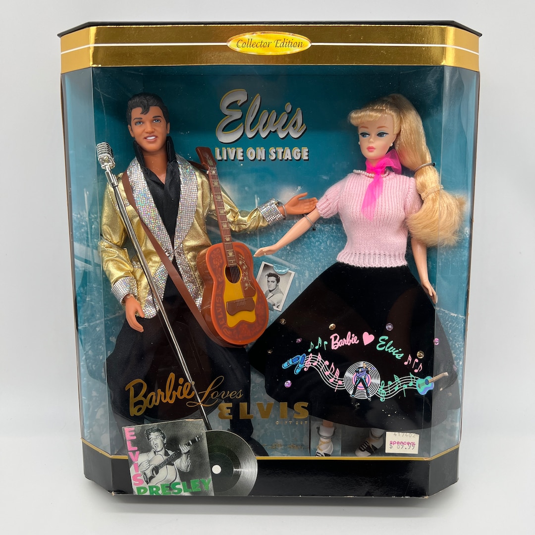 Barbie Loves Elvis elvis Live on Stage - Etsy