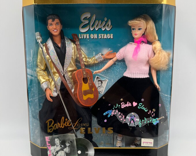 Barbie Loves Elvis elvis Live on Stage - Etsy