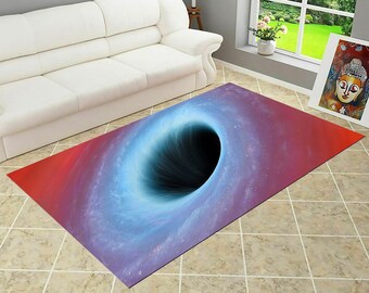 Black Hole Rug - Etsy