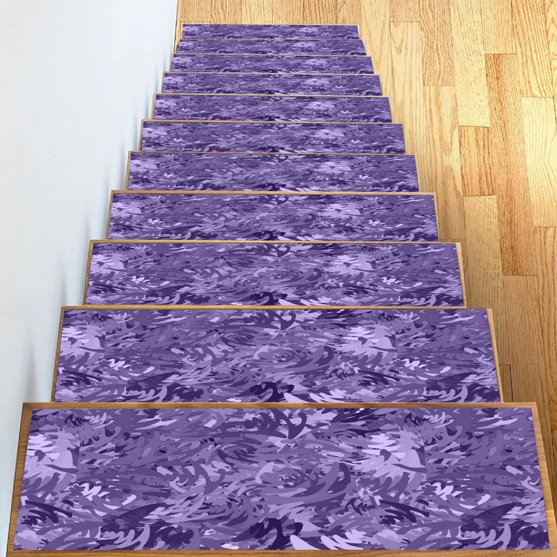 Purple Stair Treads - Etsy