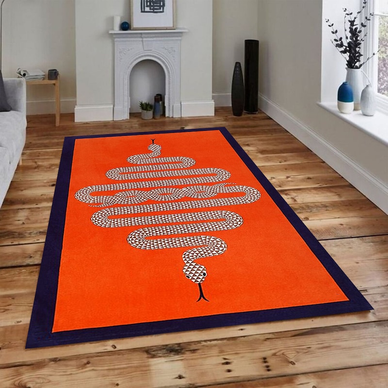 Snake Rug - Etsy