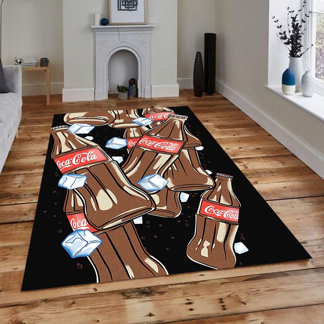 Coca Cola Rug , Coke, Coca Cola , Coke Rug,home Decor, Well Come on In ...