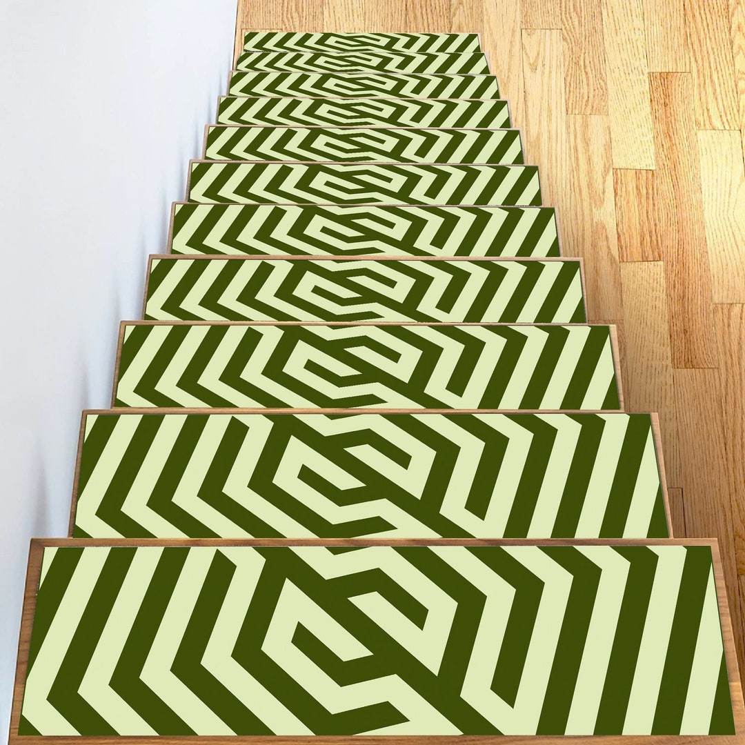 Self-slip Sole Stair Decor,modern Step Rug, Aesthetic Step Mat,stair ...