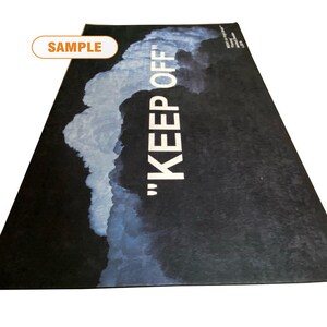 Black Shoes Off,shoes off Classic Rug,living Room Rug,sneaker Rug ...