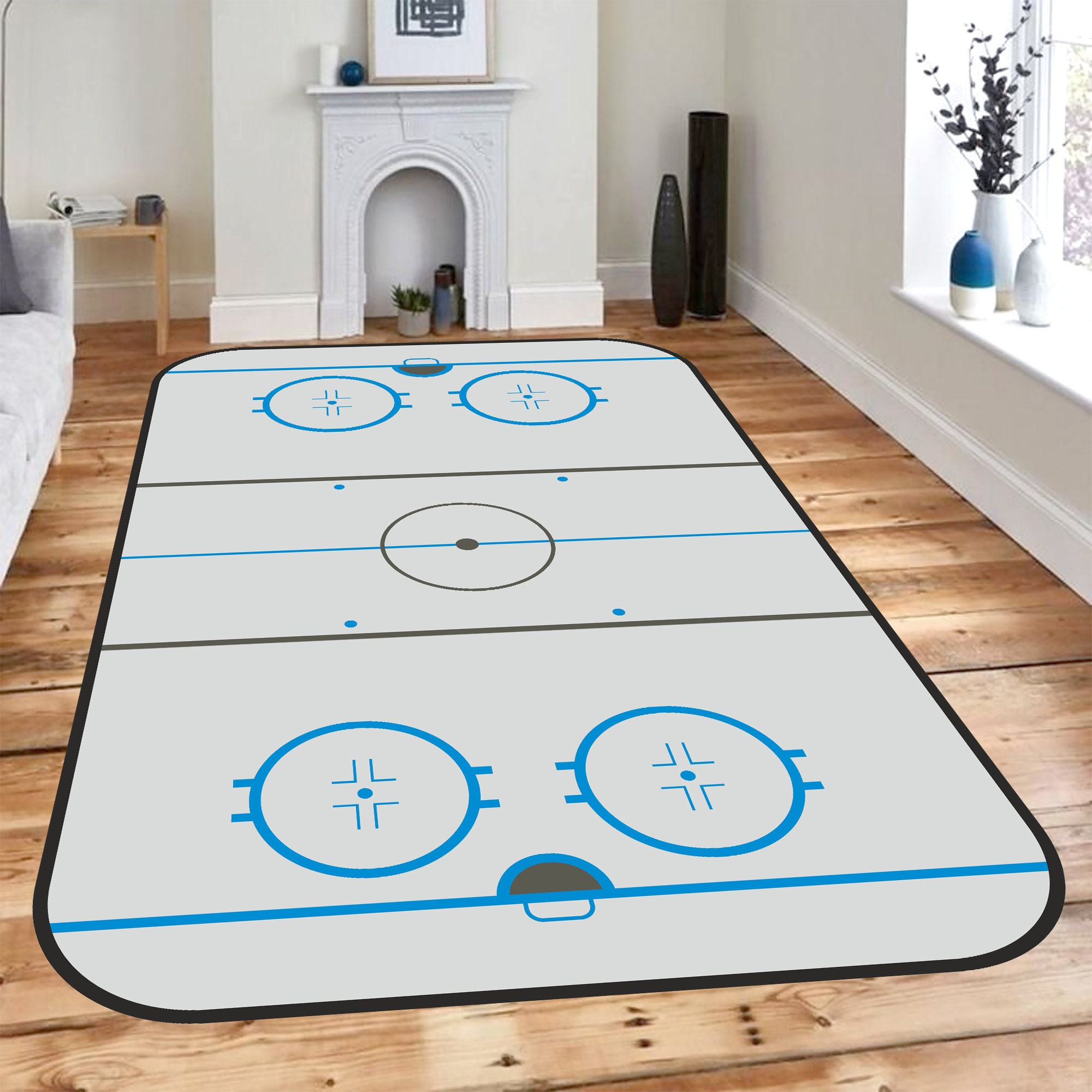 Hockey Room Rug