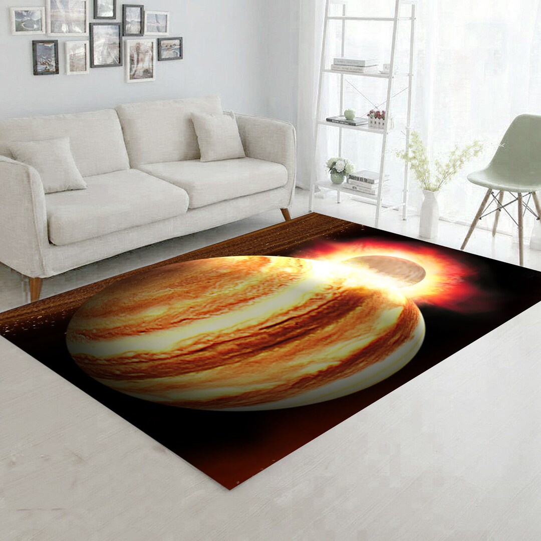 Solar System Rug,science Fiction Rug,planet Rug,custom Area Rug,office ...