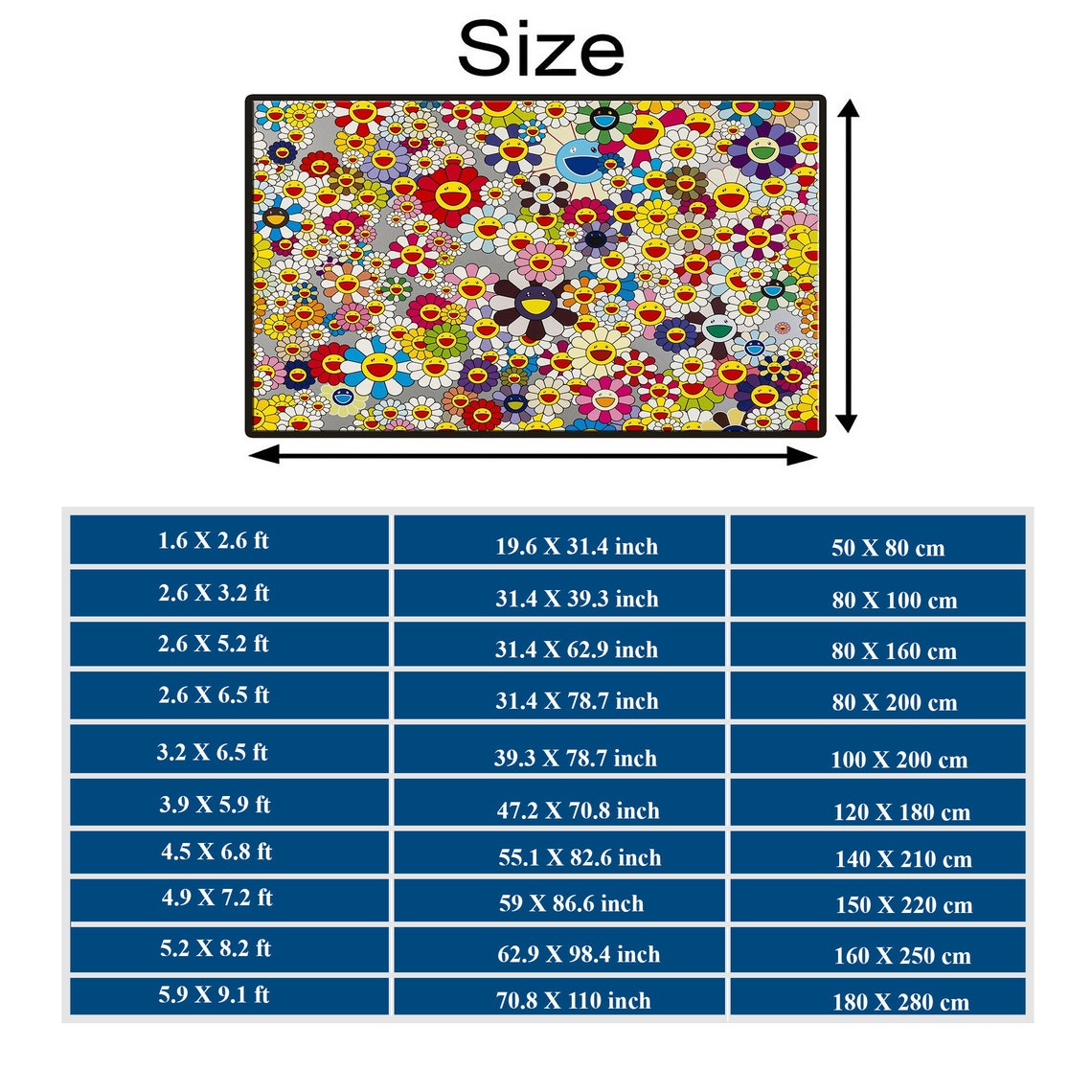 Pennywise Rug Horror Movie Area Rug Horror Movie Carpet - Etsy