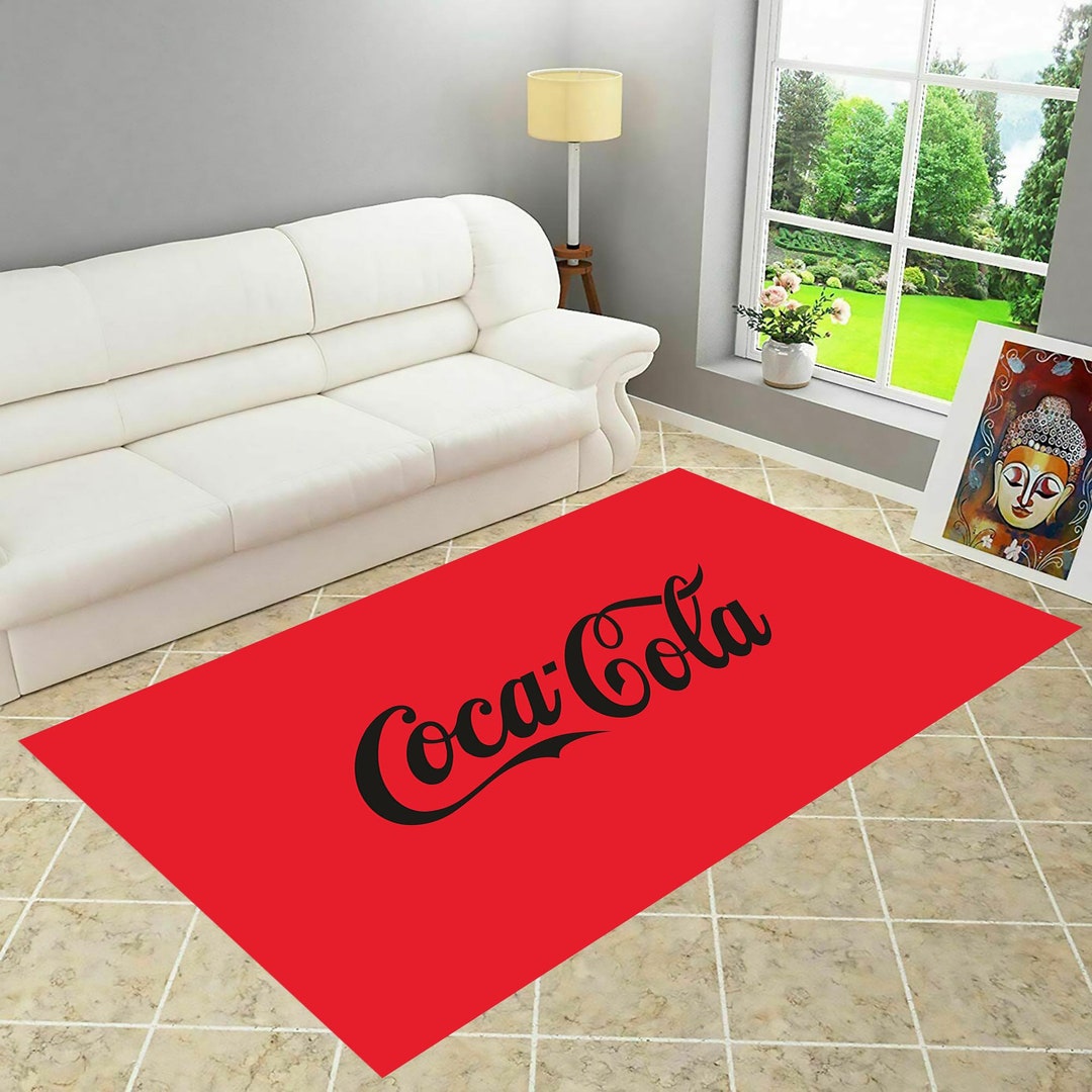 Coca Cola Rug , Coke, Modern Rug, Coca Cola , Coke Rug, Well Come on In ...