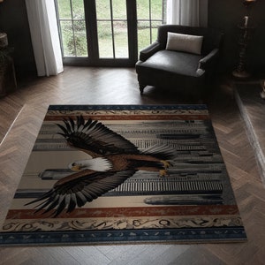 Decorative Eagle Rug,street Decor,housewarning Gift,office Decor,modern ...