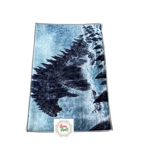 Godzilla Decor,godzilla,movie Rug,area Rug,boys Room Rug,kids Gift,gift ...