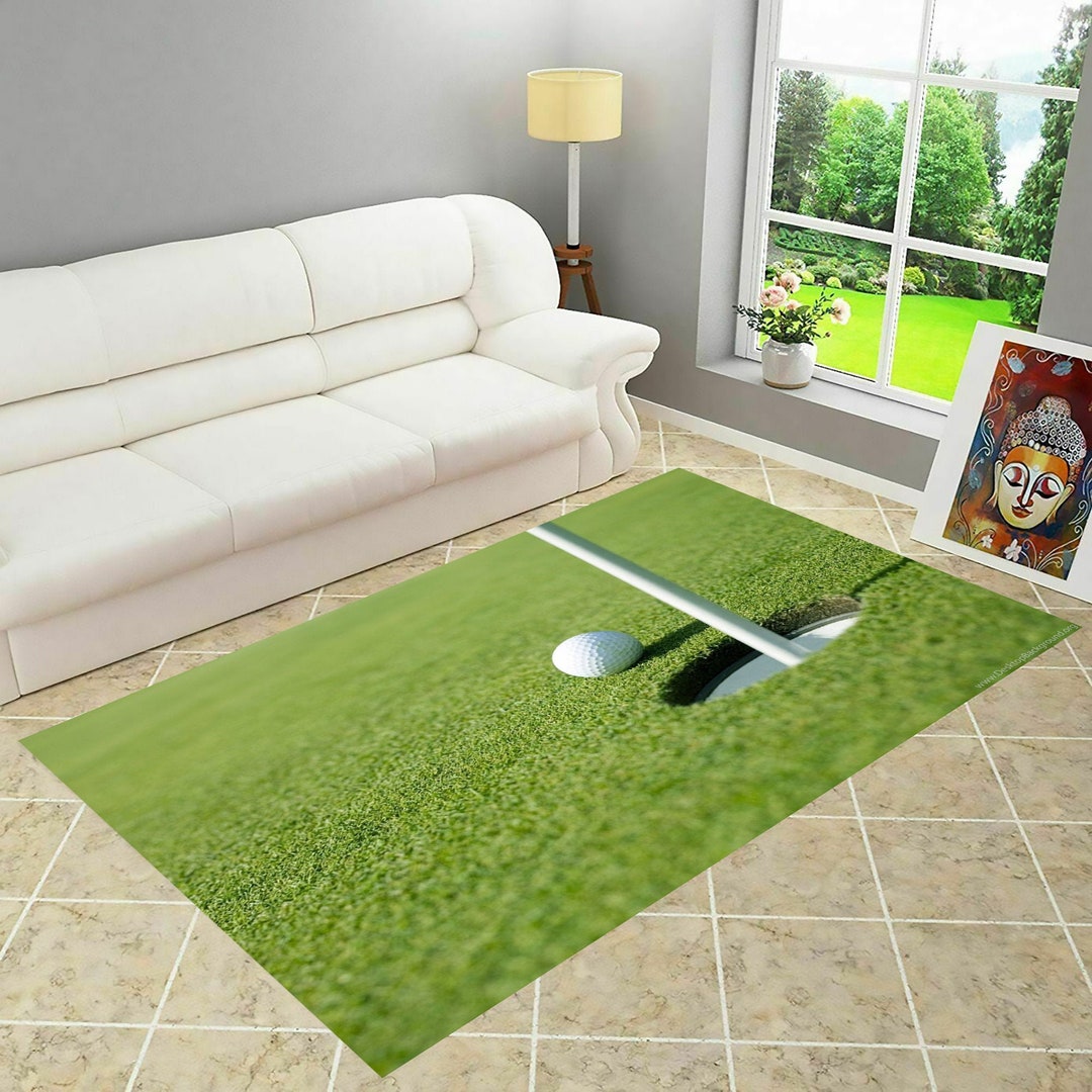 Golf Rug,golf Area Rug,sport Rug, Custom Rug, for Living Room Rug ...