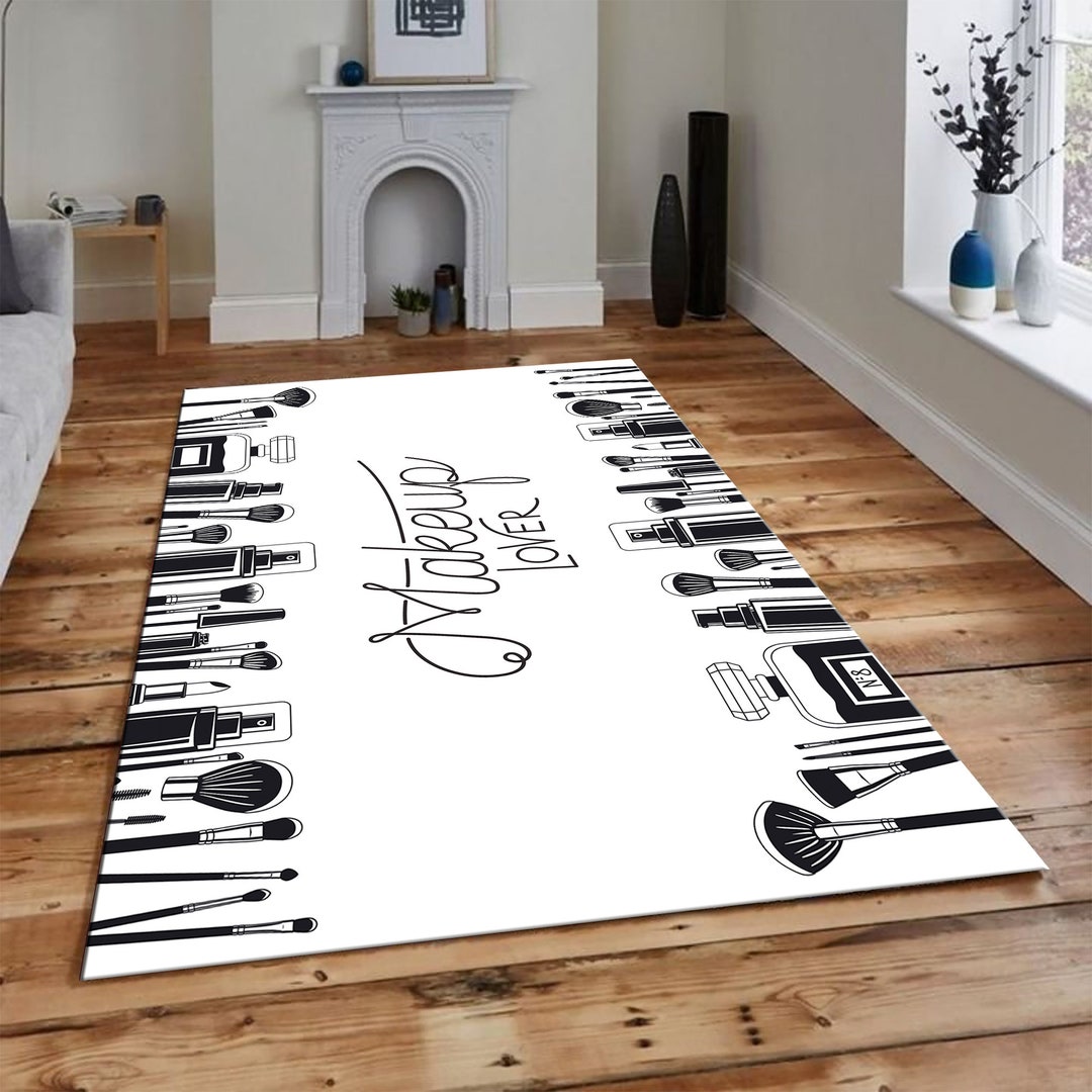 Makeup Patterned Rug,décoration D'intérieur,wohnkultur,makeup Rug ...