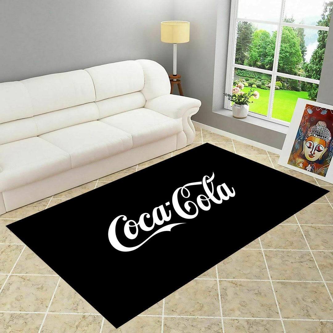 Coca Cola Rug ,coca Cola Gift, Coke, Custom Rug, Coca Cola , Coke Rug ...