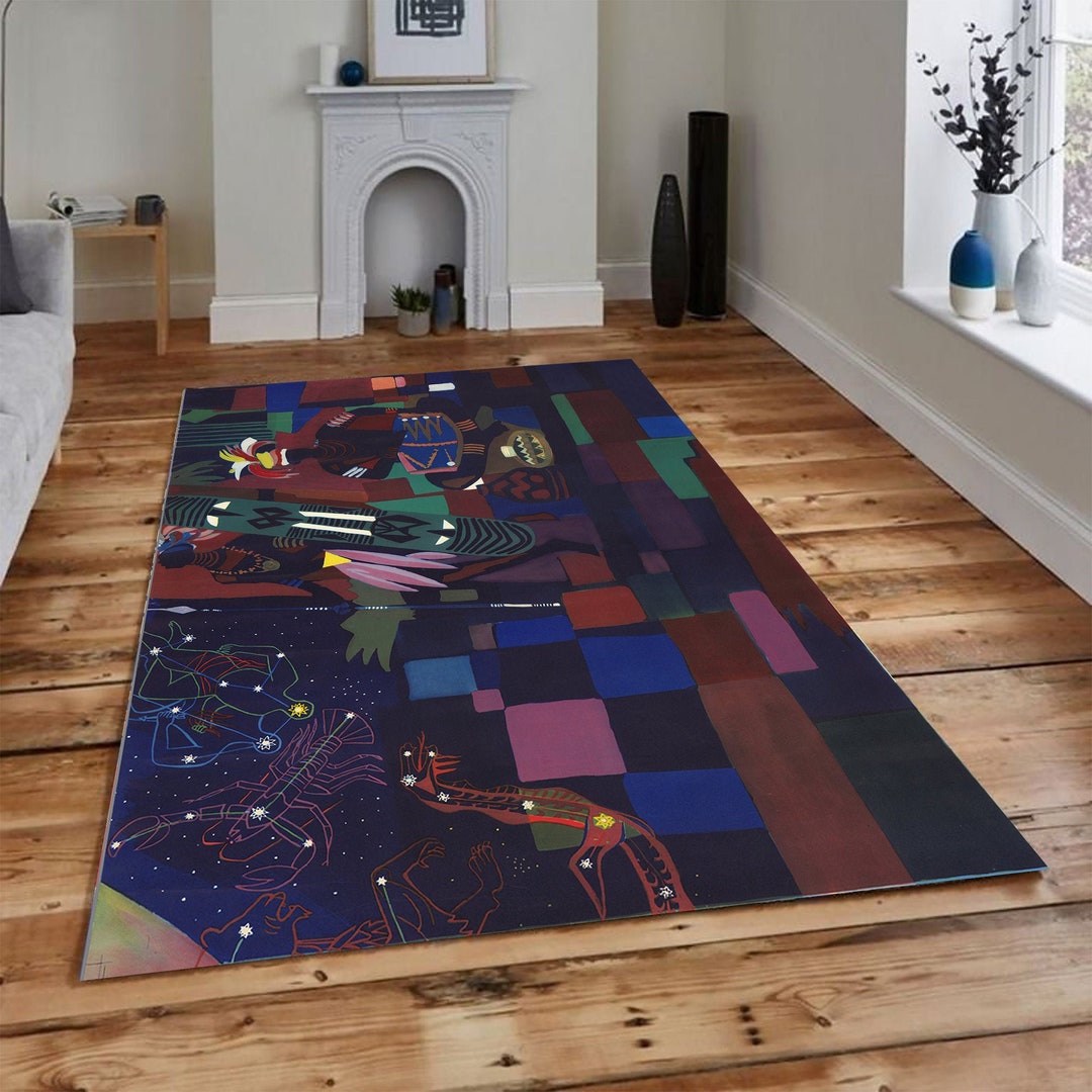 Map Decor, Map Rug, Home Decoration, Housewarming Gift, Themed Rug ...