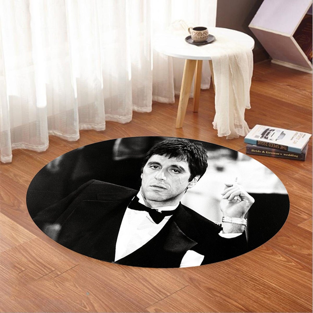 Scarface Rugliving Room Rugcustom Rugroom Print Rugcustom - Etsy