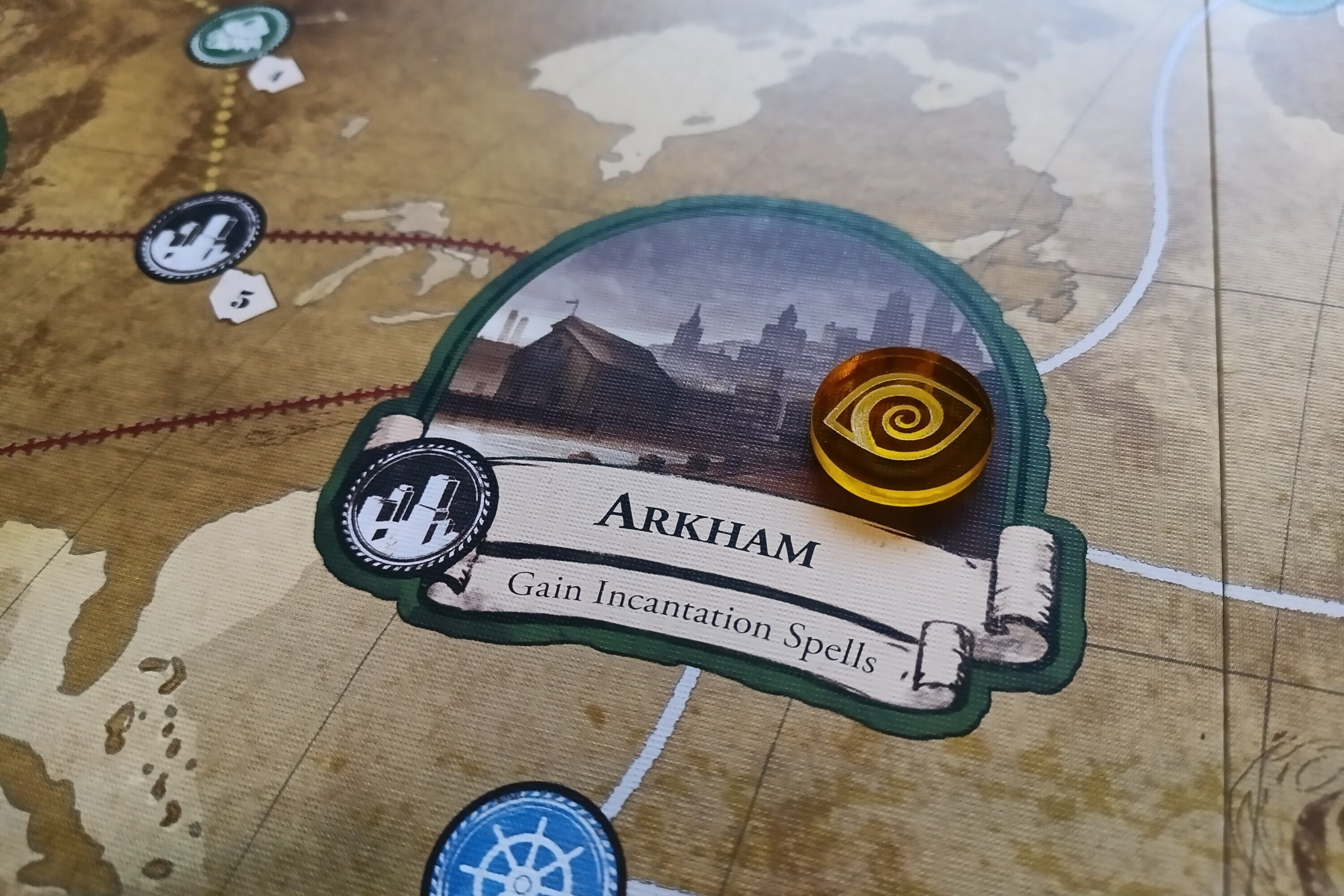 Eldritch Horror Mountains of Madness Acrylic Focus Token - Etsy