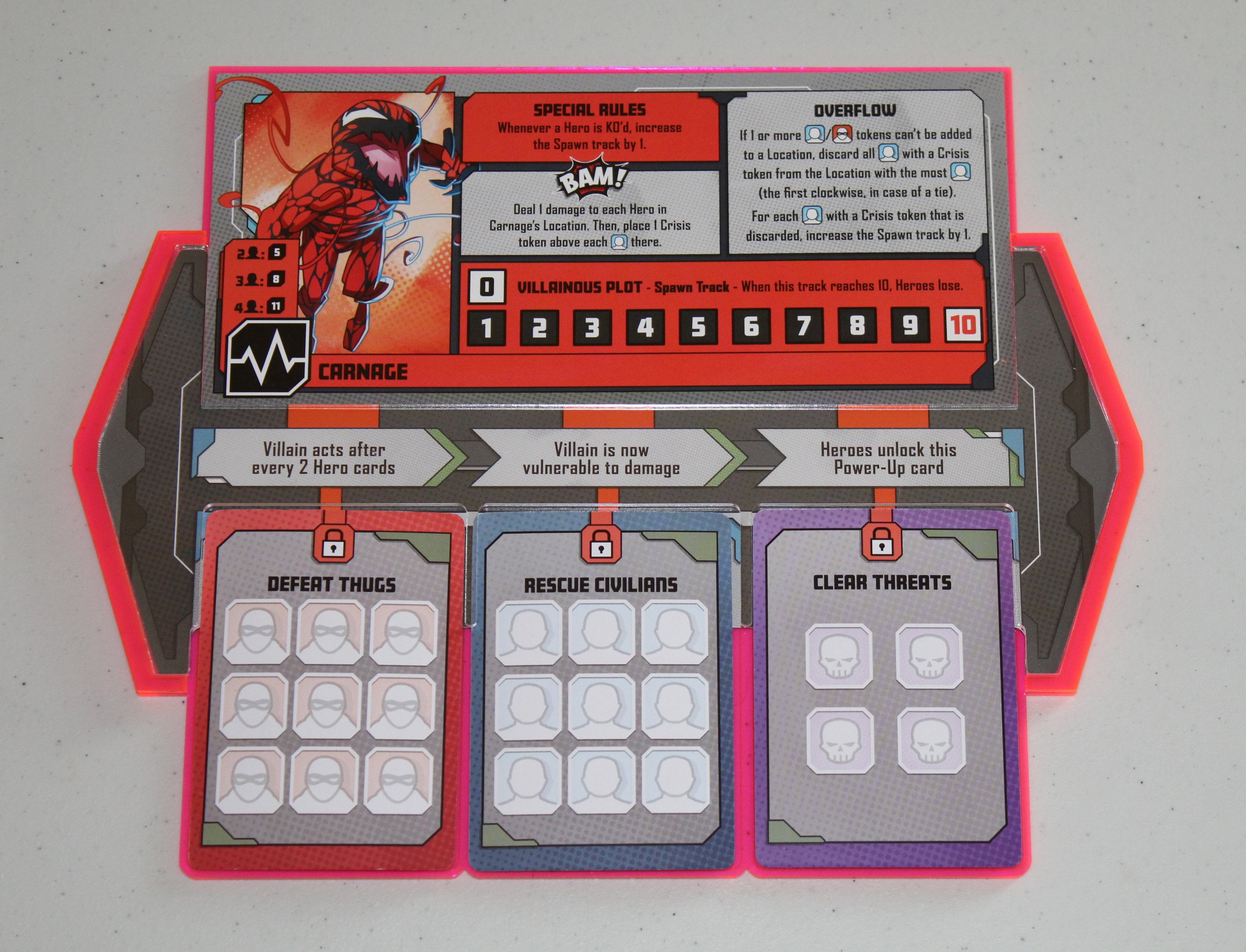 Marvel United, Marvel United X-men Villain Centerpiece Core and ...