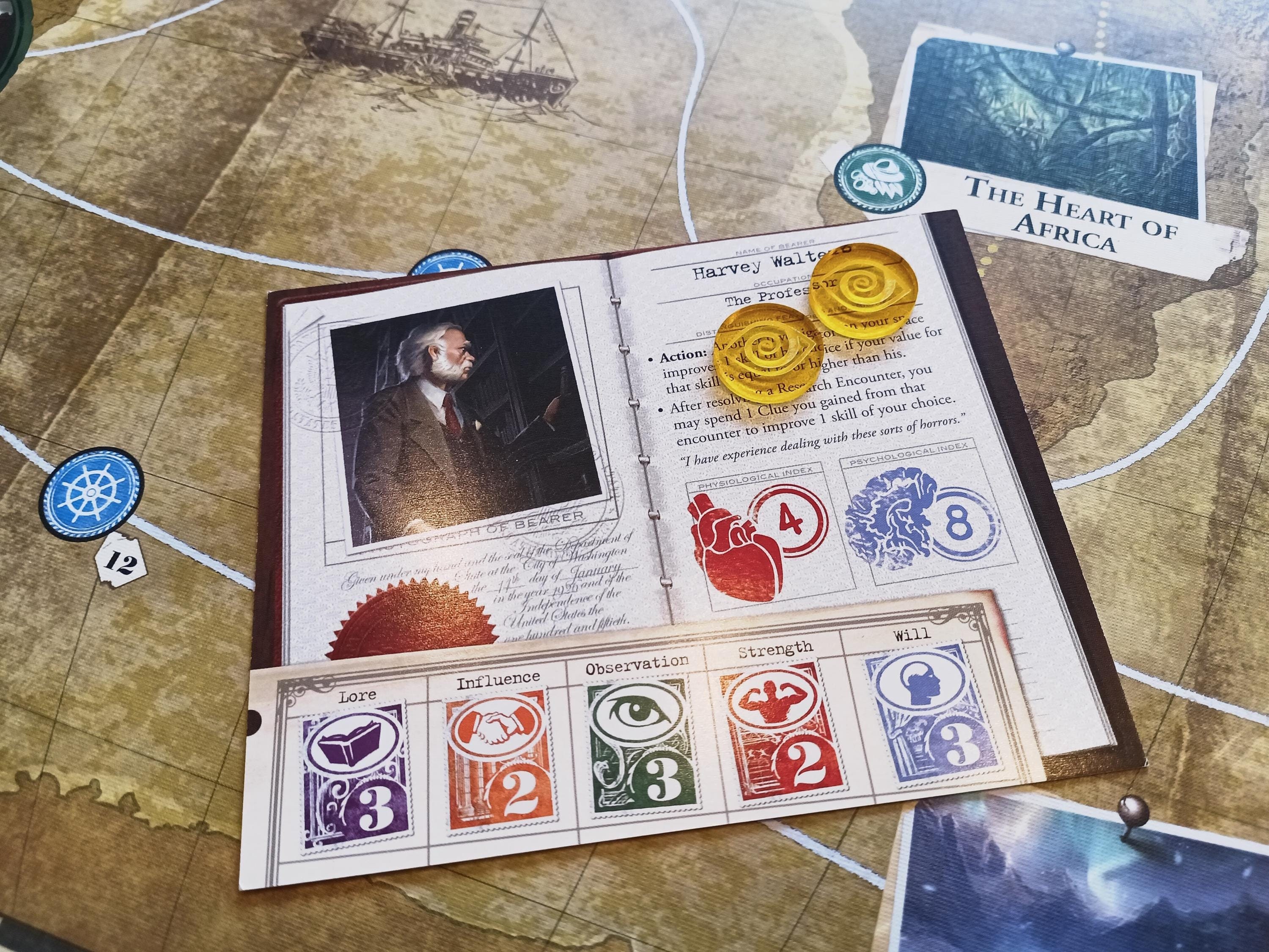 Eldritch Horror Mountains of Madness Acrylic Focus Token Replacement ...