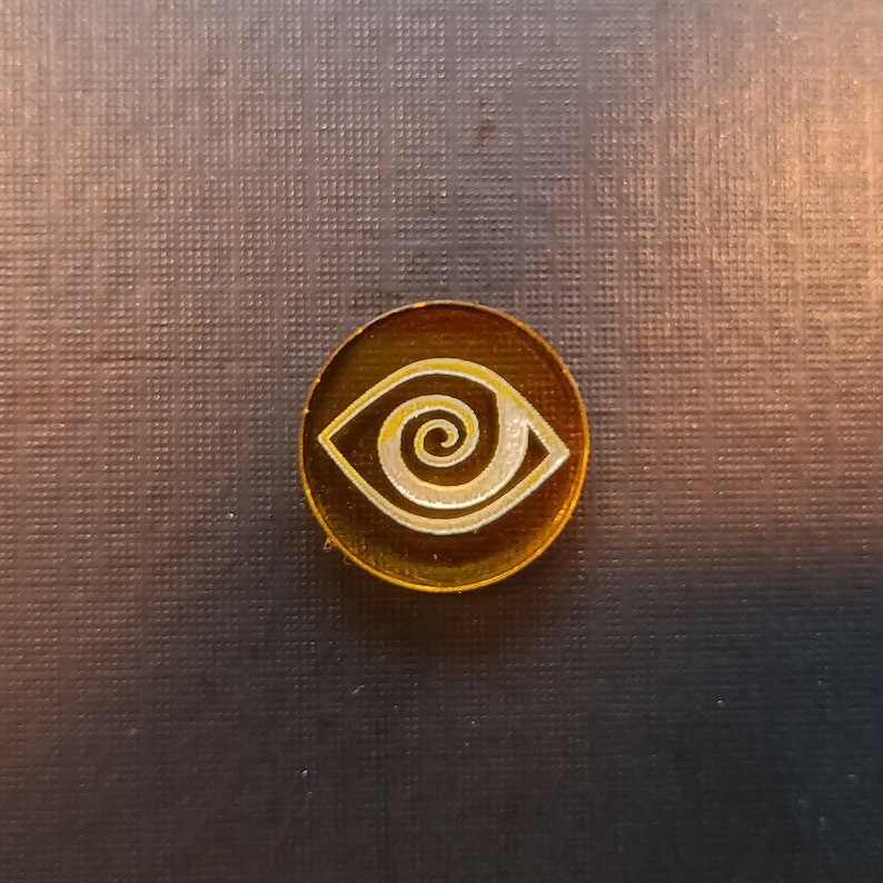 Eldritch Horror Mountains of Madness Acrylic Focus Token Replacement ...