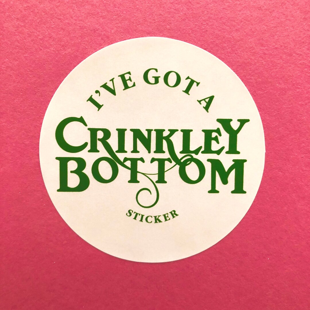 Crinkley Bottom Large Sticker (mr Blobby/noel Edmonds/noel’s House ...