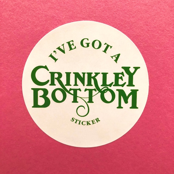 Crinkley Bottom Large Sticker mr Blobby/noel Edmonds/noels - Etsy