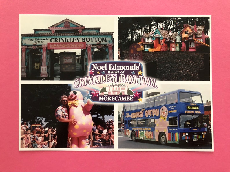Noel Edmonds’ World of Crinkley Bottom Theme Park, Morecambe - Postcard ...