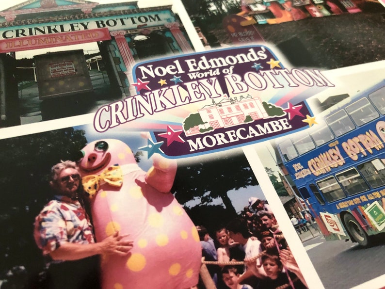 Noel Edmonds’ World of Crinkley Bottom Theme Park, Morecambe - Postcard ...