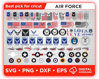 Air Force Svg | Etsy