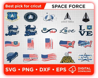 Space Force Svg | Etsy