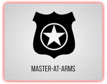 Master at Arms Svg - Etsy