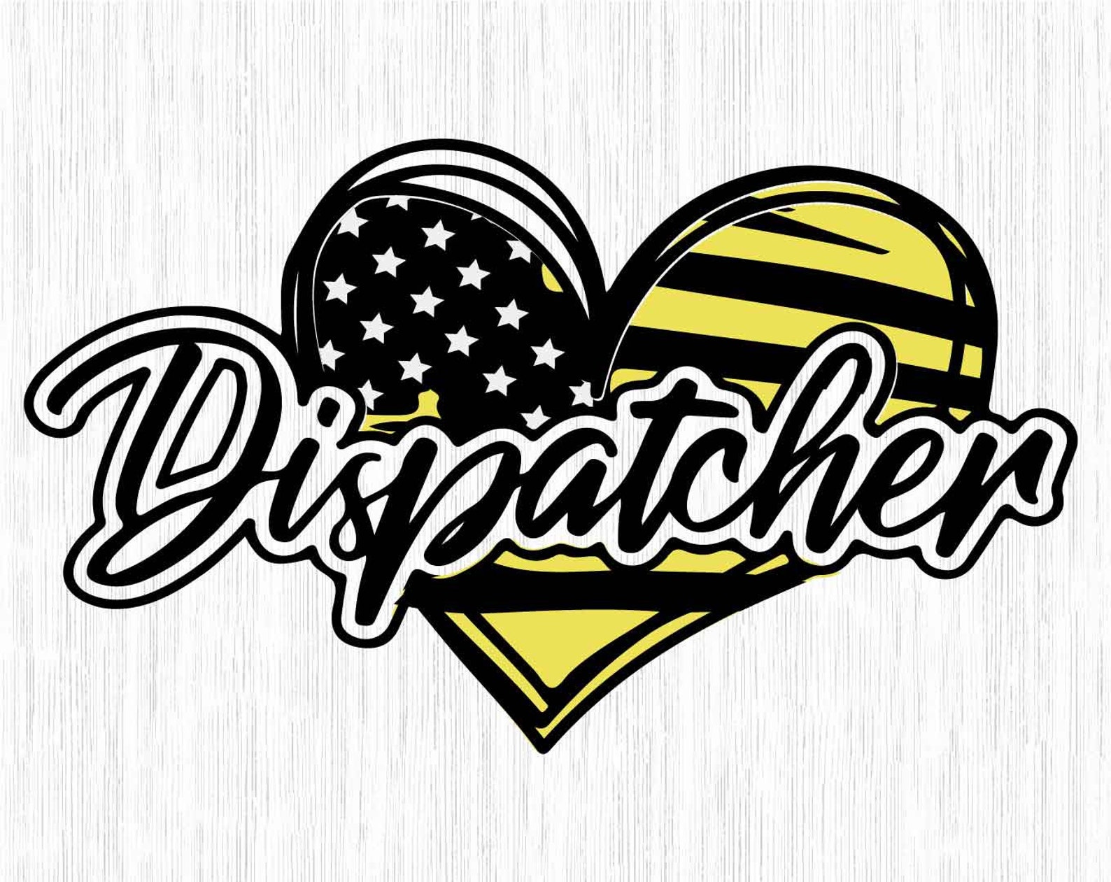 Dispatcher svg 911 Dispatcher svg 911 Dispatcher Heart Beat | Etsy