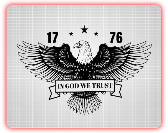 Drawing & Illustration In God We Trust Clipart In God We Trust SVG ...
