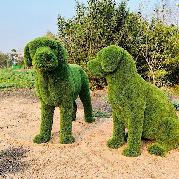 Dog Topiary Frame - Etsy