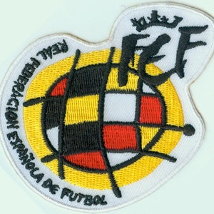 Spain FA National Football Team Soccer Badge Iron on Embroidered Patch ...