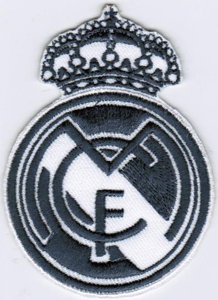 Real Madrid Club De Futbol Spain Football Soccer Badge Iron on ...
