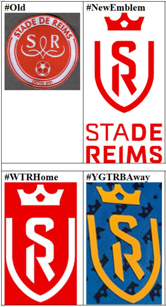 Stade De Reims France Football Soccer Badge Iron on - Etsy
