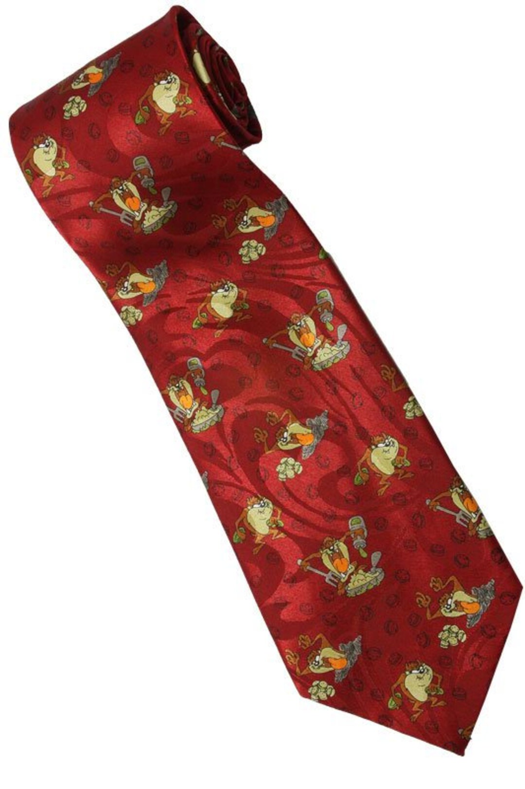Taz Monster Tasmanian Devil Looney Tunes Cook Cartoon Neck Tie - Etsy