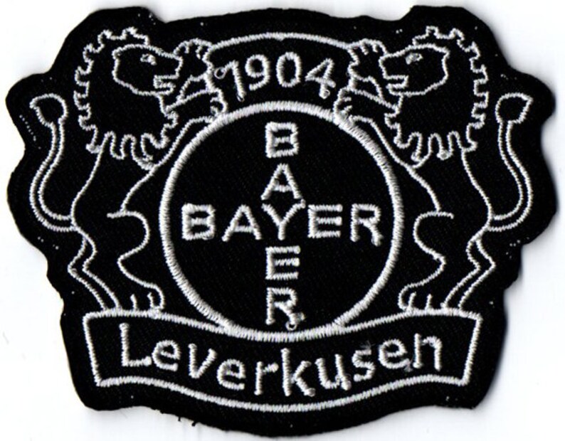 Bayer 04 Leverkusen German Germany Football Soccer Badge Iron on ...